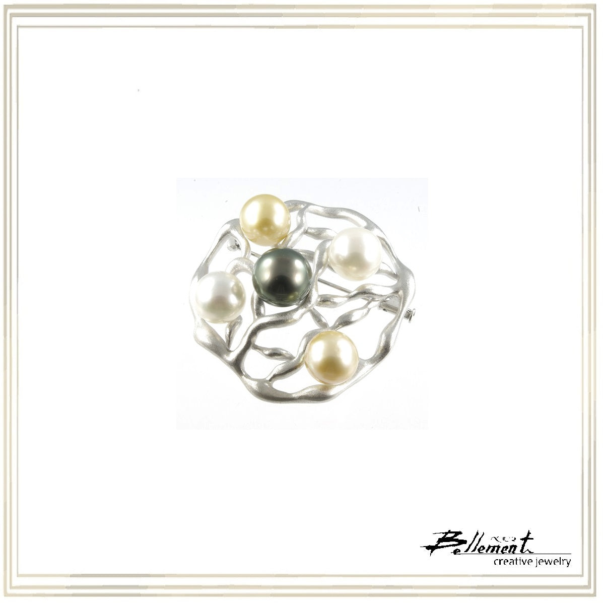 SV925 Pearl Brooch – Bellement（ベルマ）